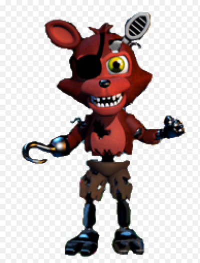 Наклейка Foxy FNAF WORLD PNG - AVATAN PLUS