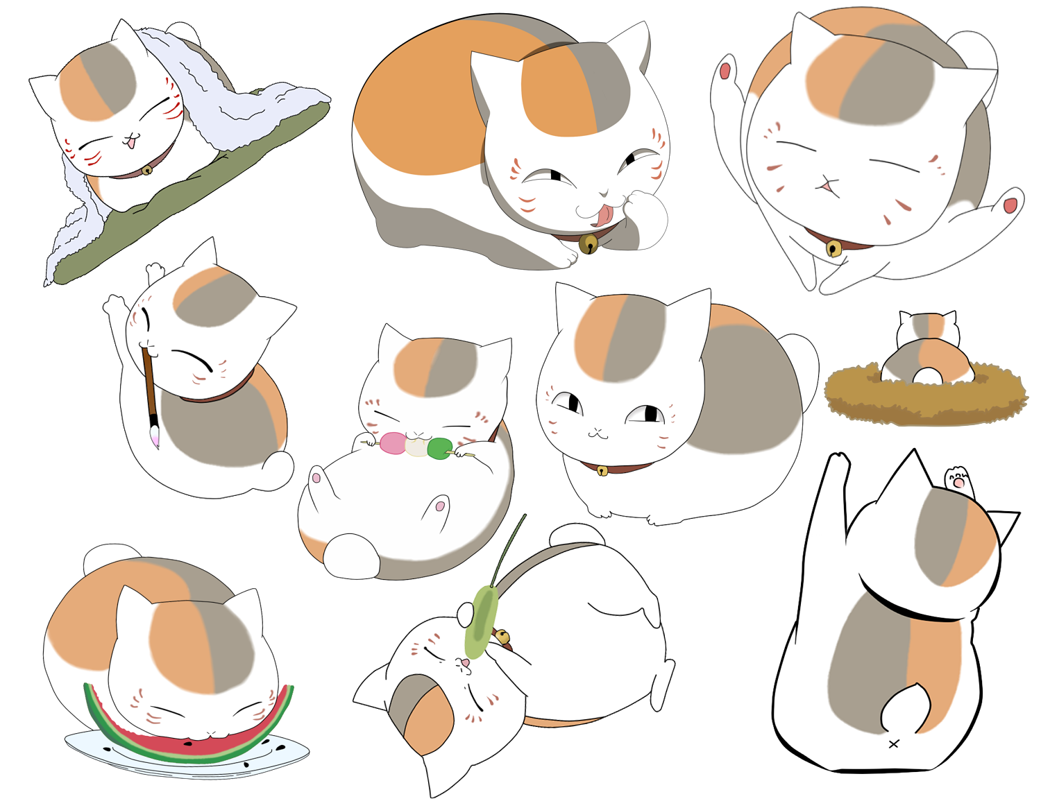 Наклейка котя сенсей PNG - AVATAN PLUS