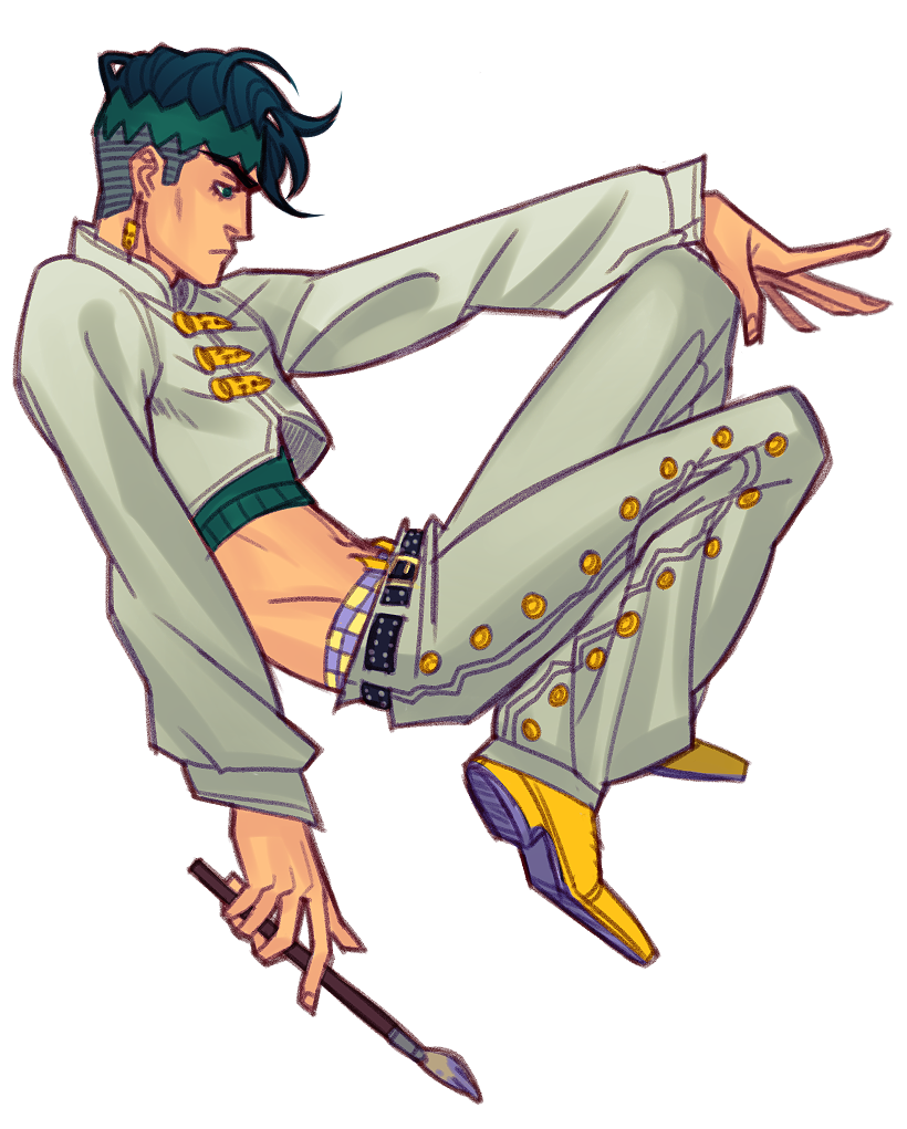 Наклейка Jjba 4 PNG - AVATAN PLUS